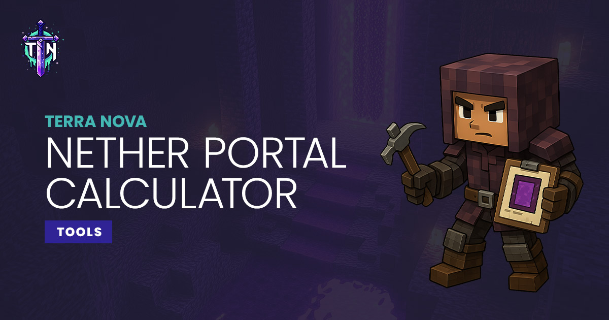 Nether Calculator - Terra Nova - Minecraft Adult SMP Server
